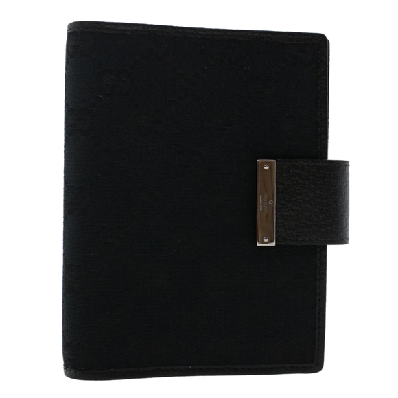 Gucci | Bags | Gucci Gg Canvas Day Planner Cover Black 1524 Auth Yk7976 ...